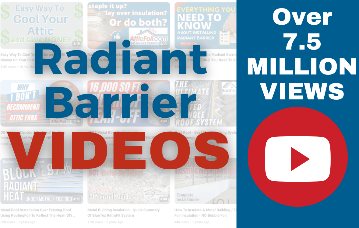 AtticFoil® Radiant Barrier | Reflective Foil Insulation